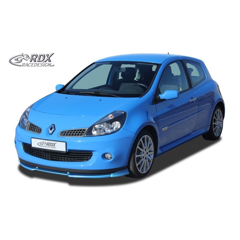 RDX Spoiler frontal Vario-X para Renault Clio 3 RS Fase 1 Divisor de ...