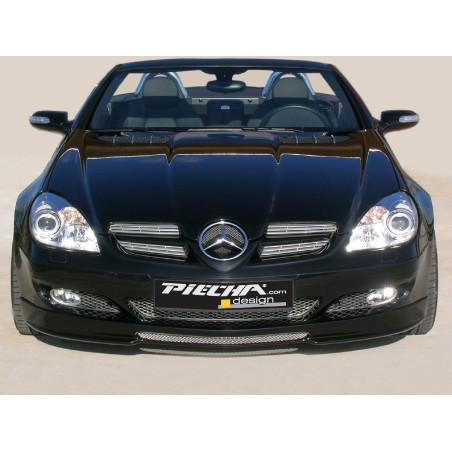 Spoiler delantero para mercedes benz clase slk (color negro)